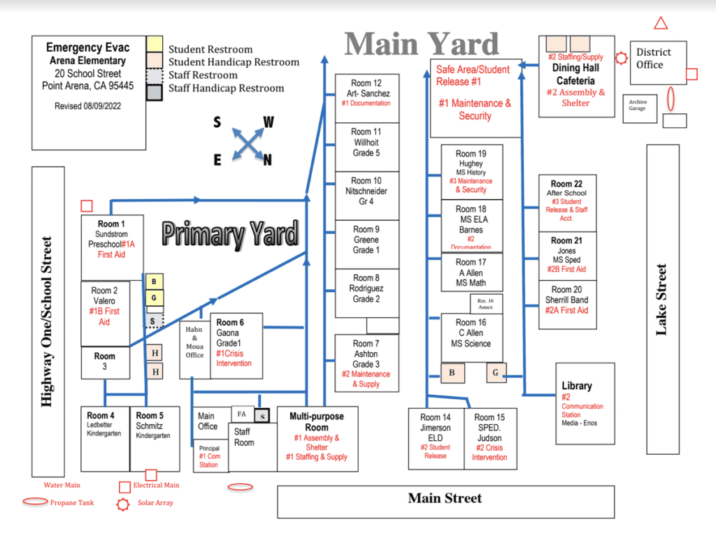 Campus Map - Arena Elementary School