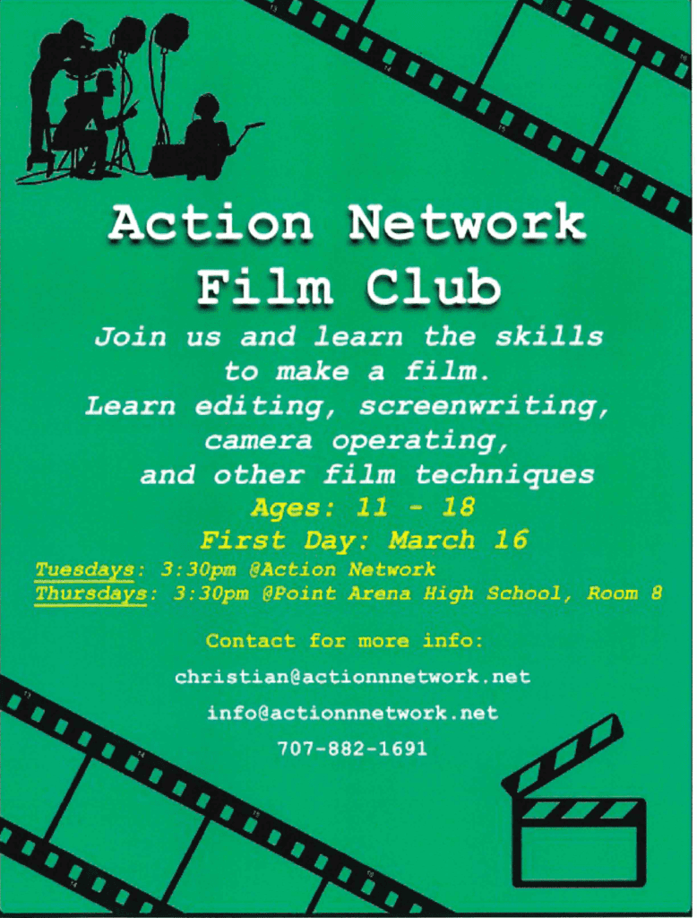 Film Club - Arena Elementary School